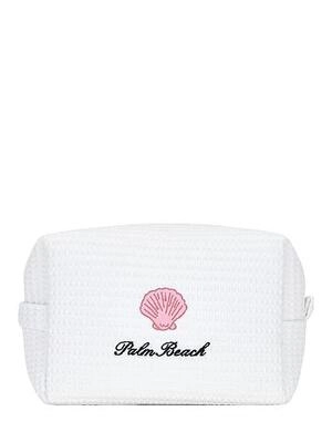 ABBODE Palm Beach Waffle Pouch - Cloud