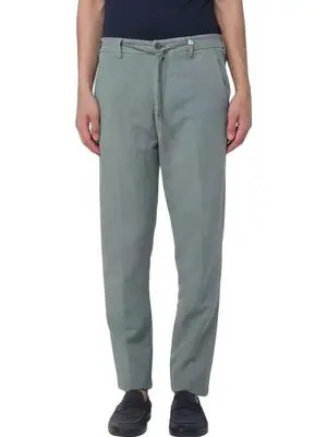 MYTHS Myths Drawstring Twill Trousers Grey