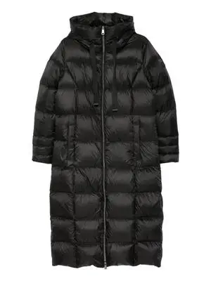 SERGIO MORETTI FIRENZE Padded Hooded Jacket - Black