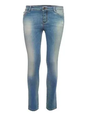 Ermanno Scervino Distressed Skinny Jeans - Blue