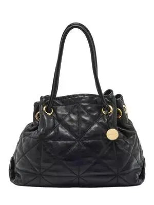 FURLA Furla Quilted Leather Tote Bag