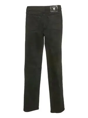 VERSUS Distressed Slim Cut Jeans - Black