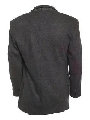 Kenzo Single-breasted Wool Blazer - Grey