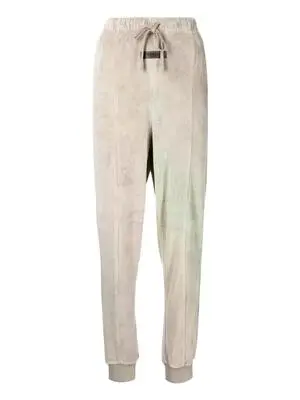 Fear Of God Tapered Velour Track Pants - Brown