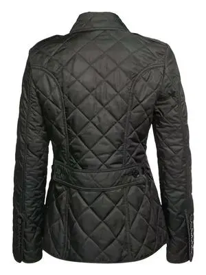 Burberry Diamond Quilted Jacket - Grey
