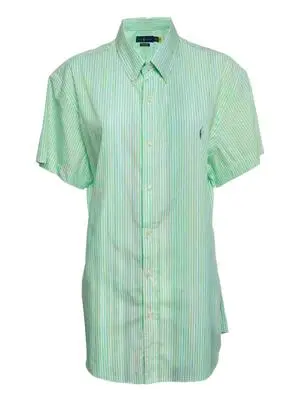 Ralph Lauren Striped Cotton Shirt - Green