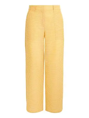 Simkhai Simkhai Shepard Wide-Leg Trousers Orange