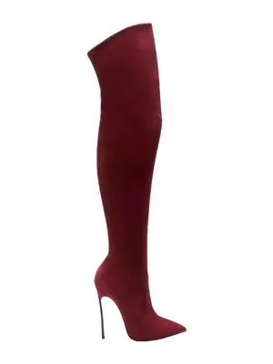 Casadei Blade Over-the-knee Boots - Red
