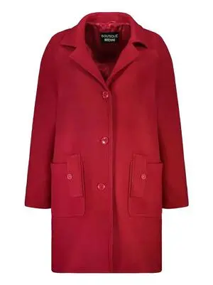 Moschino Button-fastening Coat - Red