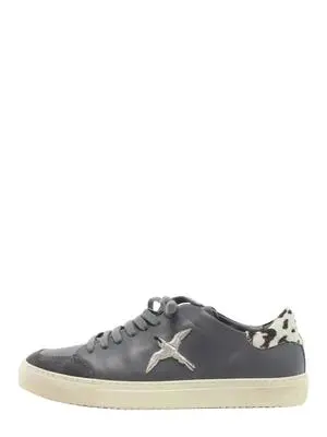 AXEL ARIGATO Axel Arigato Clean 90 Leather Sneakers With Leopard Print Trim