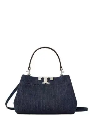 Tory Burch Mini Eleanor Denim Satchel - Blue
