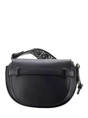 Loewe Gate Dual Leather Mini Bag - Black