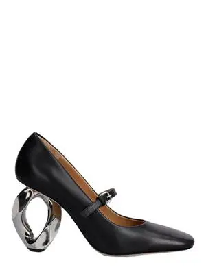 JW Anderson Buckle-strap Heeled Pumps - Black