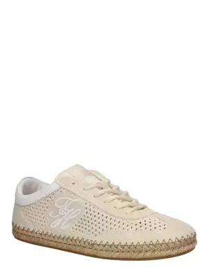 Tommy Hilfiger Perforated Espadrille Sneakers - Neutrals