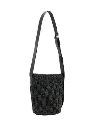 ALLSAINTS Alba Woven Bucket Bag