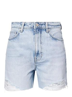 REFORMATION Saige High-rise Denim Shorts - Dory