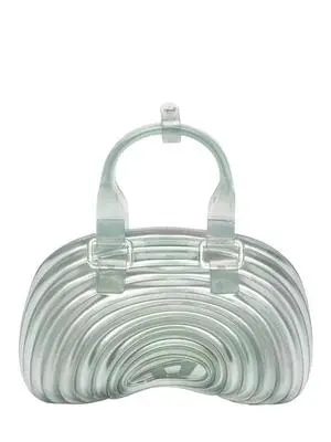 DIESEL® Diesel X Melissa Quantum Dome Shoulder Bag Silver