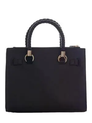 Liu Jo Small Logo-charm Satchel Bag - Black
