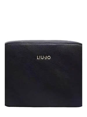 Liu Jo Medium Grained Effect Cross Body Bag - Black