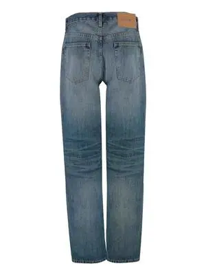 HAIKURE Haikure Straight-Leg Washed-Finish Jeans
