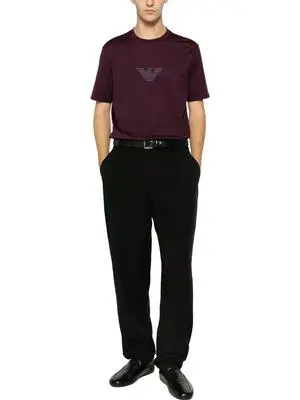 Emporio Armani Tailored Trousers - Black
