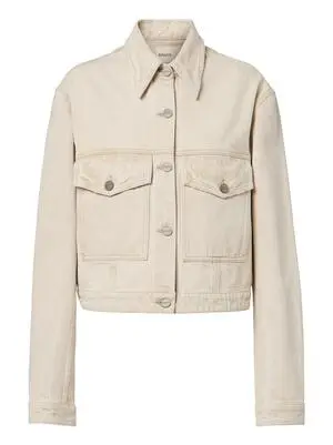 Khaite Tomer Denim Jacket - Grey