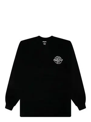 NEIGHBORHOOD Ls-4 Logo-print T-shirt - Black