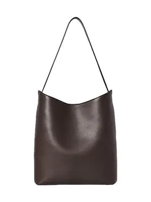 THE ROW Alma Shoulder Bag - Dark Brown Ans