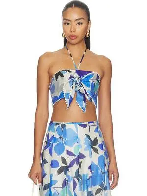 Astr The Label Kehlani Halter Neck Top - Multi