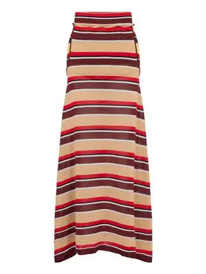 Rabanne Striped Maxi Skirt - Multi
