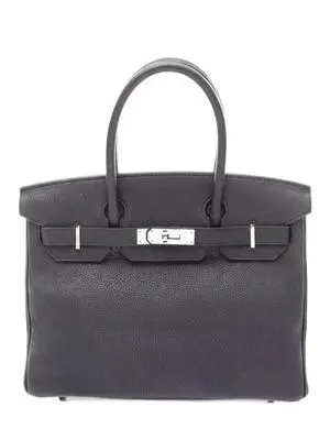 Hermès Hermès Silver Hardware Handbag Grey