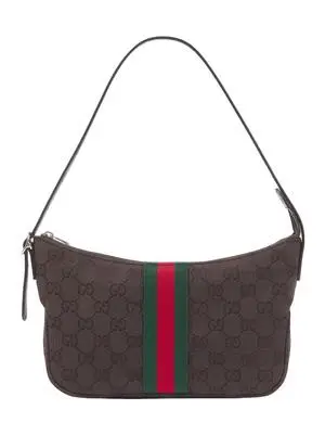 Gucci Gucci Small GG Canvas Crossbody Bag Multicoloured