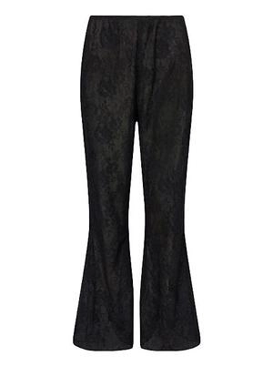 Dissh Anya Lace Woven Trousers - Black