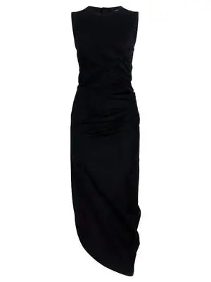 Proenza Schouler Zafira Dress In Mercerised Cotton Jersey - Black