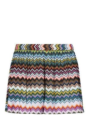 Missoni Zig-zag Knitted Shorts - Multi
