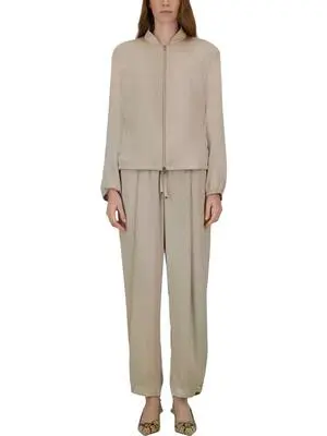 Herno Zip-fastening Bomber Jacket - Neutrals