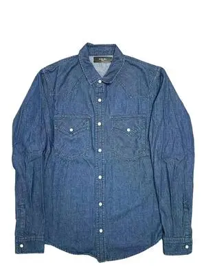 Amiri Western-style Button-up Shirt - Blue