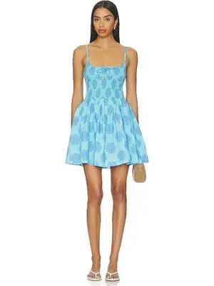 Saylor Lapis Printed Mini Dress - Multi