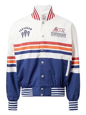 ICECREAM Logo-embroidered Cotton Bomber Jacket - Multi