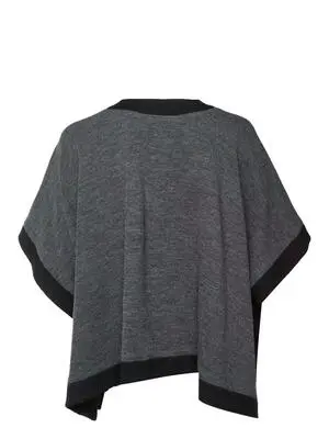 Moschino Button-front Cape Cardigan - Grey