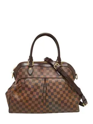 LOUIS VUITTON Trevi Gm Damier Ebene Handbag - Brown