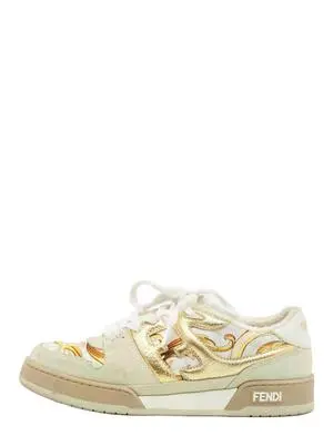 Fendi Fendace Low-top Sneakers - Neutrals