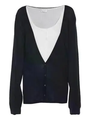 Marina Rinaldi Layered Cardigan - Blue