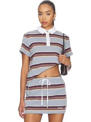 Ksubi Shrunken Polo Shirt - Multi