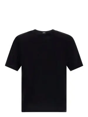 Herno Short-sleeve Wool T-shirt - Blue