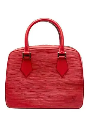 LOUIS VUITTON Louis Vuitton Epi Sablons Handbag Red