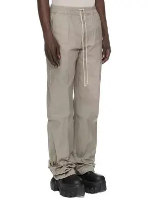 Rick Owens Dietrich Drawstring Waist Trousers - Grey