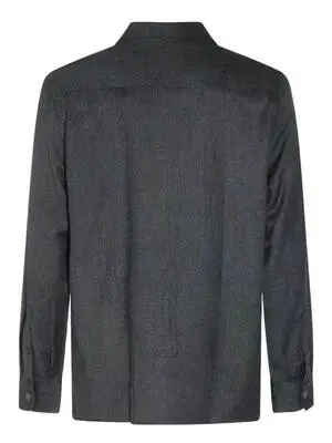 Brunello Cucinelli Button-up Overshirt - Grey