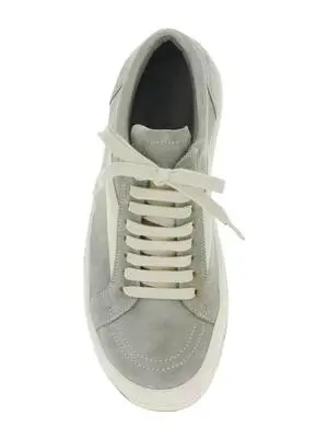 Rick Owens Suede Low-top Sneakers - Grey