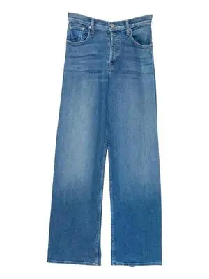 MOTHER The Rerun Sneak Jeans - Blue